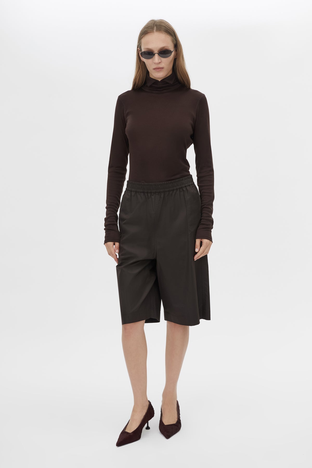 Java Bermuda Short in Espresso Brown - CAMILLA AND MARC® C&M – CAMILLA ...