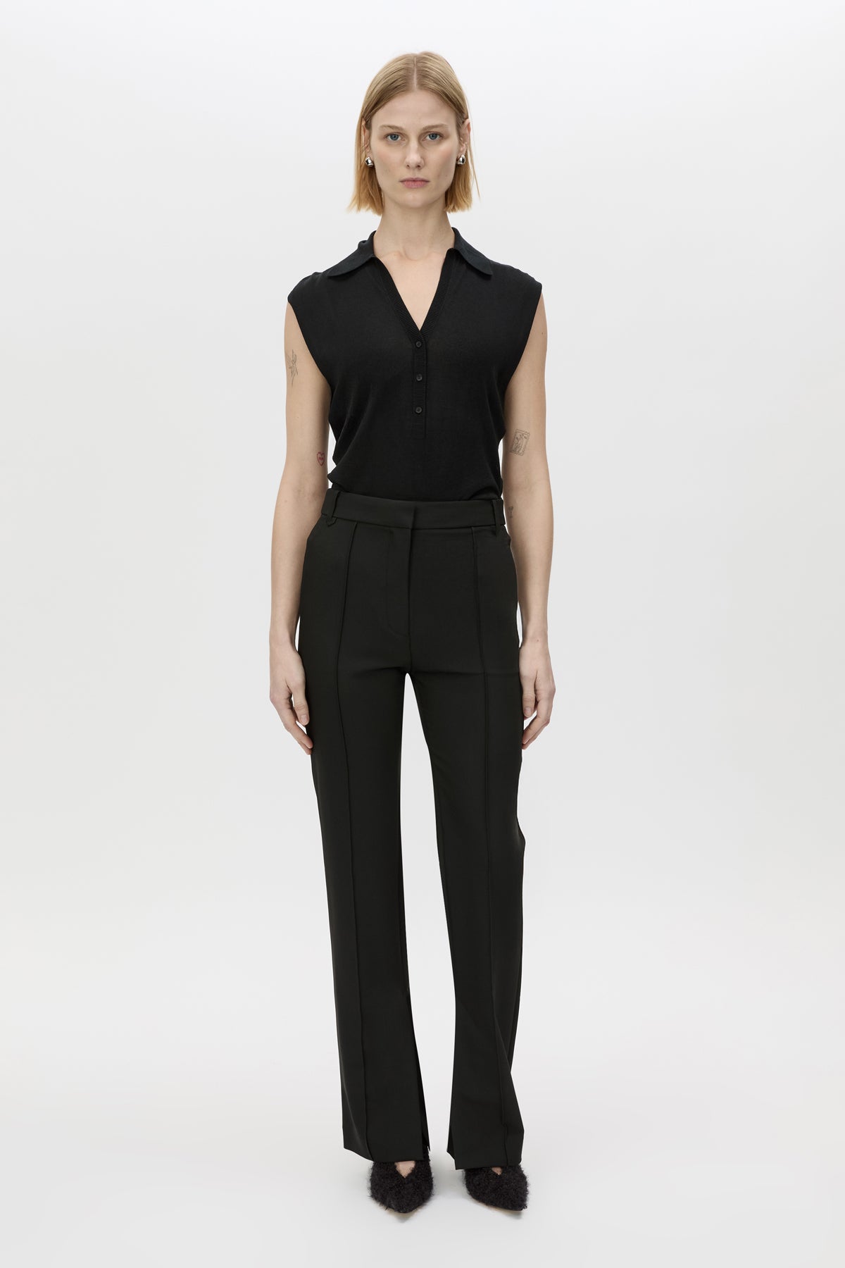 Mackinley Silm Leg Pant in Black - CAMILLA AND MARC® C&M – CAMILLA AND ...