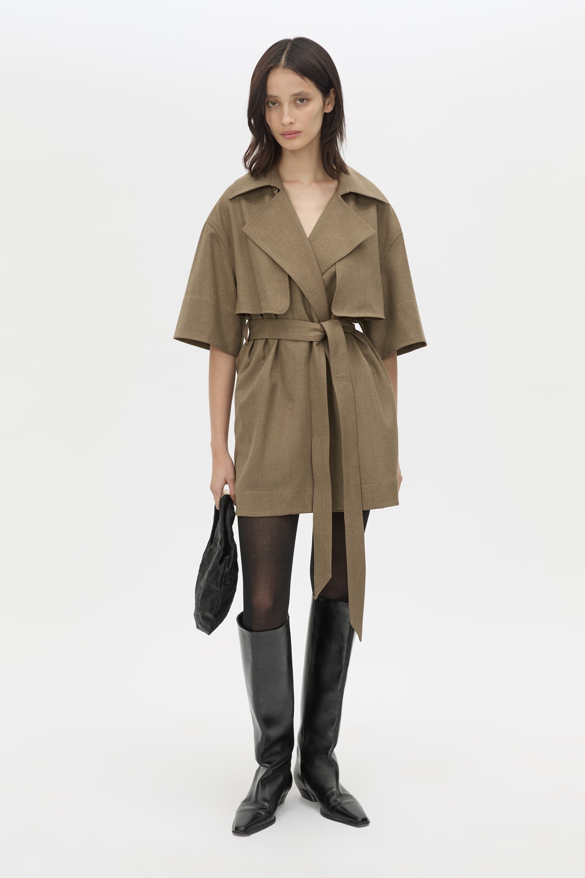 Sander Trench Dress in Sable Marle - CAMILLA AND MARC® C&M – CAMILLA ...